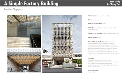"A Simple Factory Building" by Pencil Office